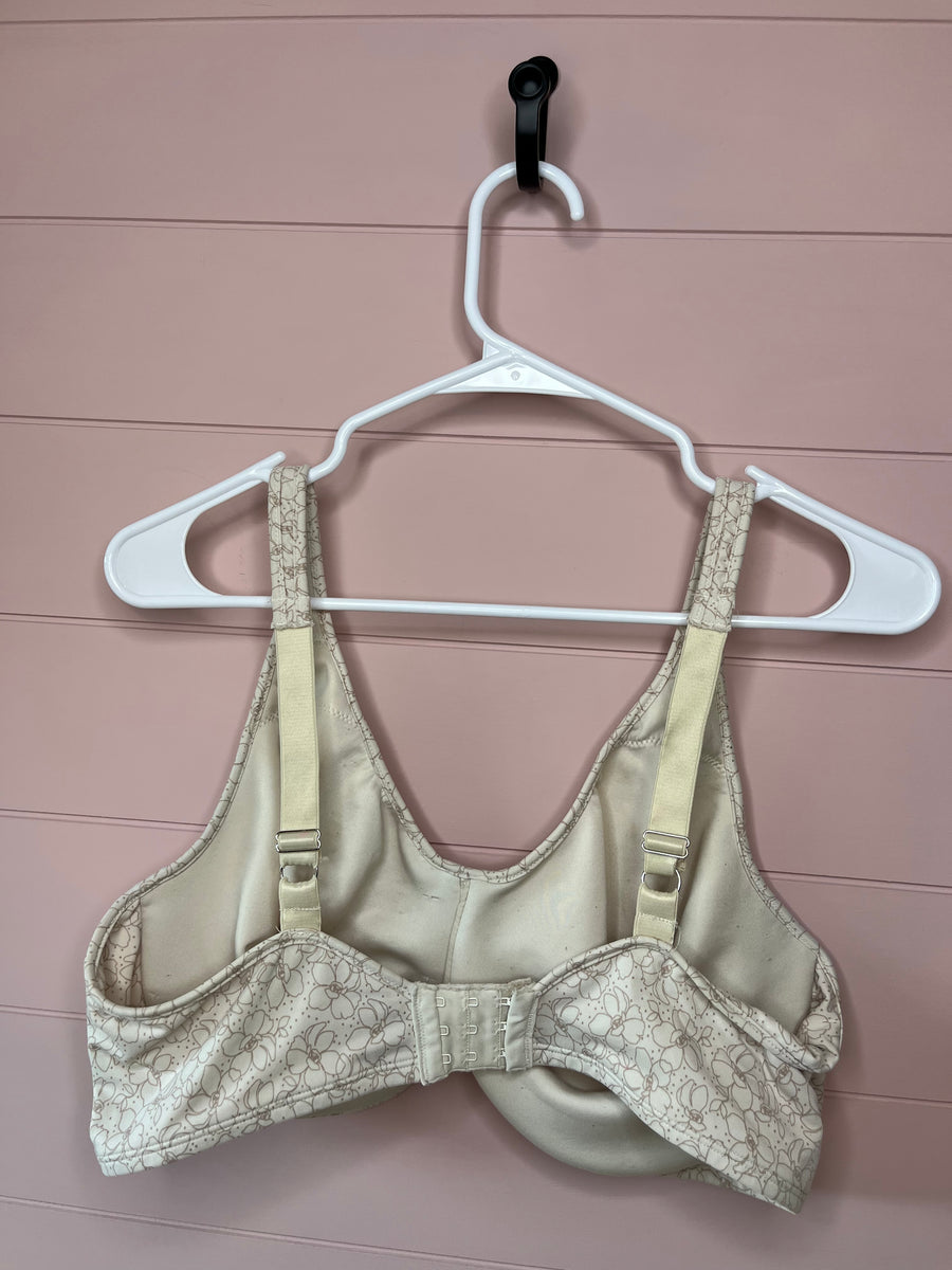 42DD Bali Floral Print Bra – Thrifty Babes
