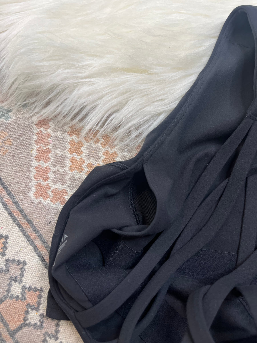 Large Athleta Black Sports Bra – Thrifty Babes
