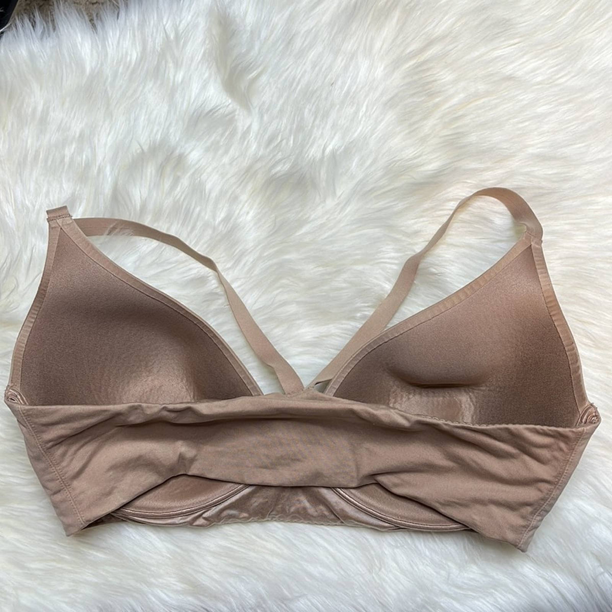 38DD Victoria’s Secret Nude Lightly Lined Plunge Plus Size Bra ...